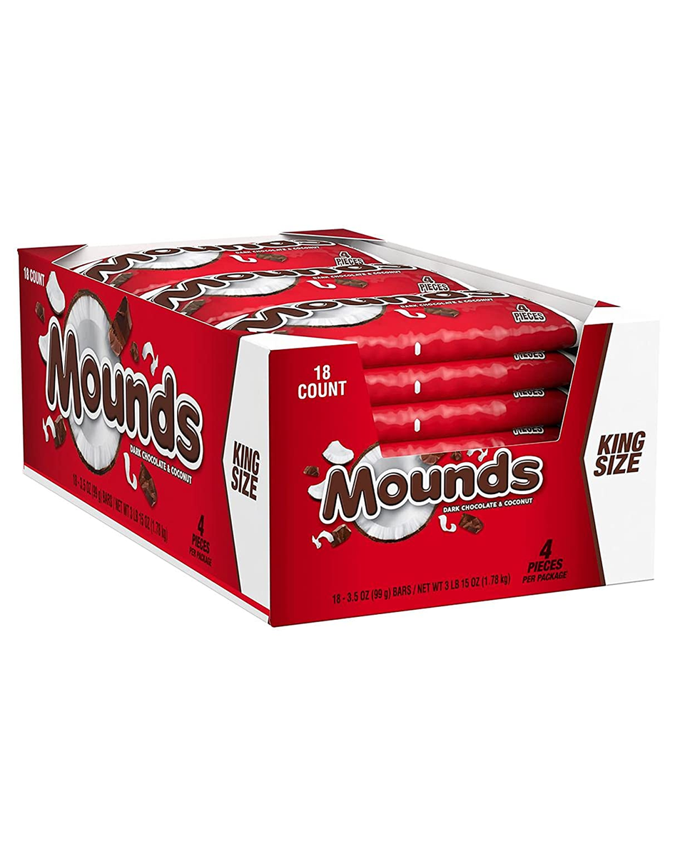 MOUNDS Dark Chocolate and Coconut Candy King Size – Rix Wholesale